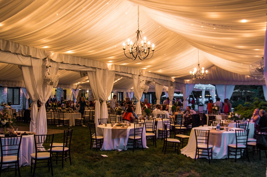Tent Ceiling Liner Rental | Blue Peak Tents, Inc.