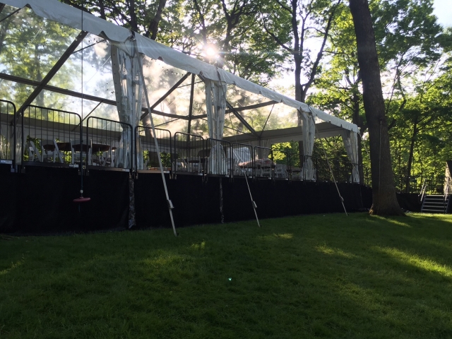 Leveled Tent Flooring – Blue Peak Tents, Inc.